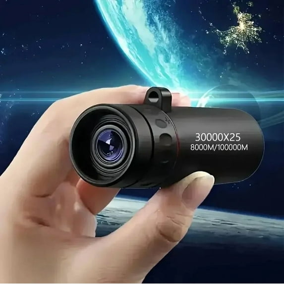 3000x25 HD Monocular Telescope Mini Portable Mobile Phone Telescope ...