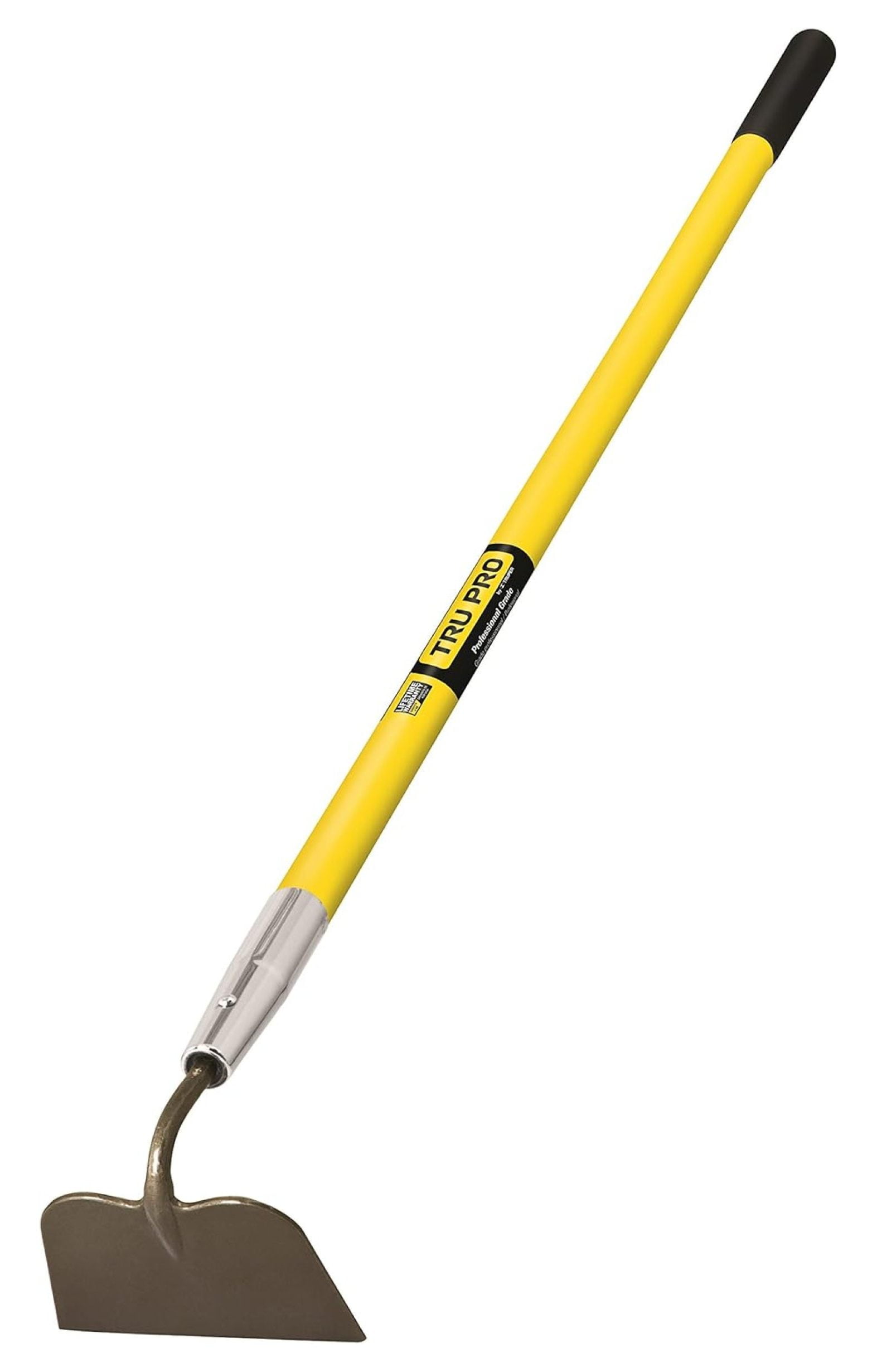 30012 Tru Pro 60-Inch Forged Garden Hoe with Fiberglass Handle, 6-Inch ...
