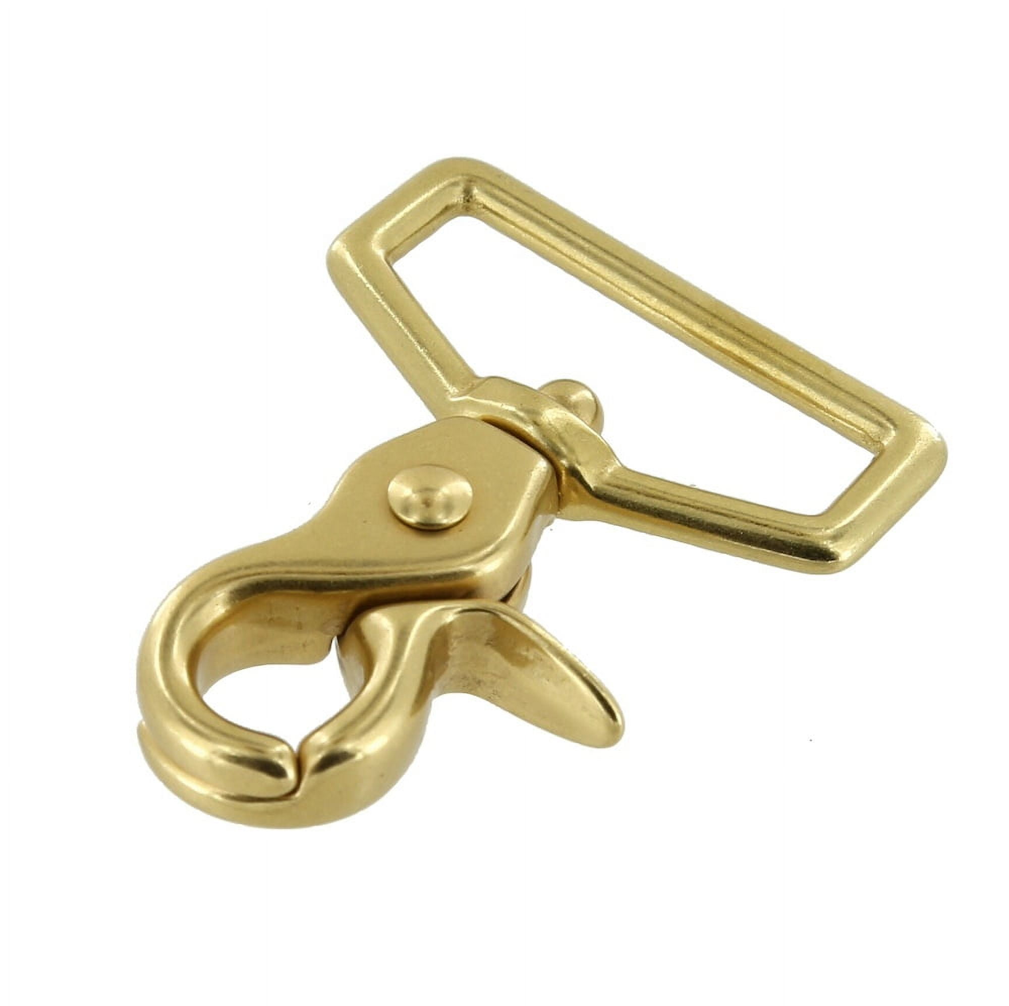 3002A Natural Brass, Swivel Trigger Snap, Solid Brass-LL, 1-1/2 ...