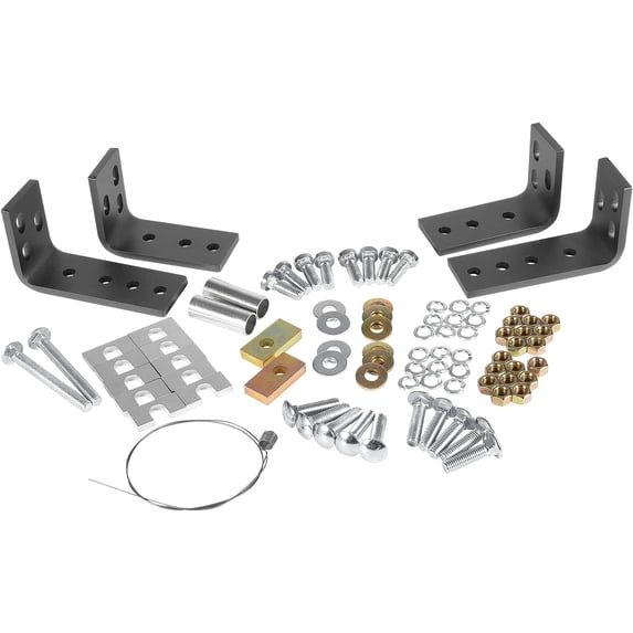30035 Fifth Wheel Hitch Installation Kit, Wheel Rail Kit for Full-Size ...