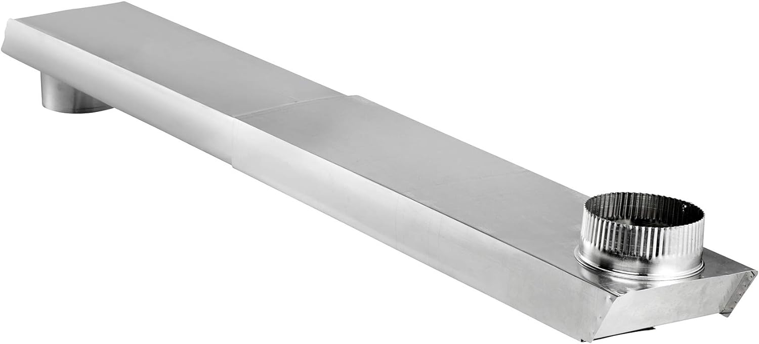 3005 Vent Tite Fit Titefit 90 Degree Rectangular Dryer Duct Extends From 18 To 30 26 Gauge