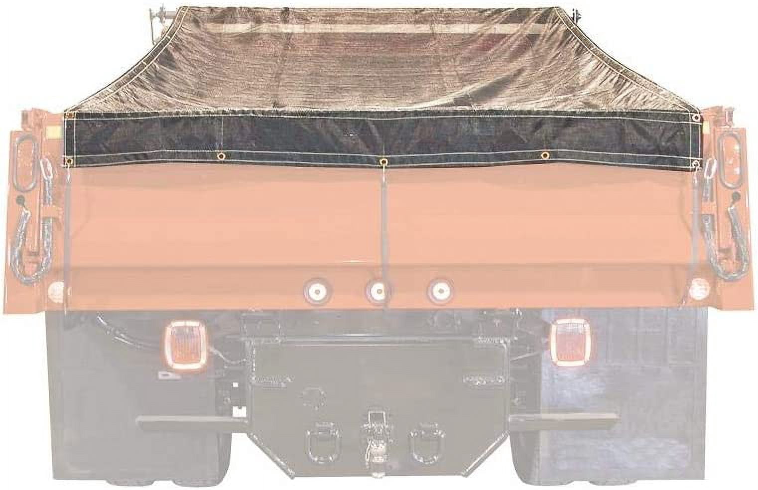3009458 Heavy Duty Black Mesh Tarp 7-1/2 x 18 Foot, Tarp for Dump ...