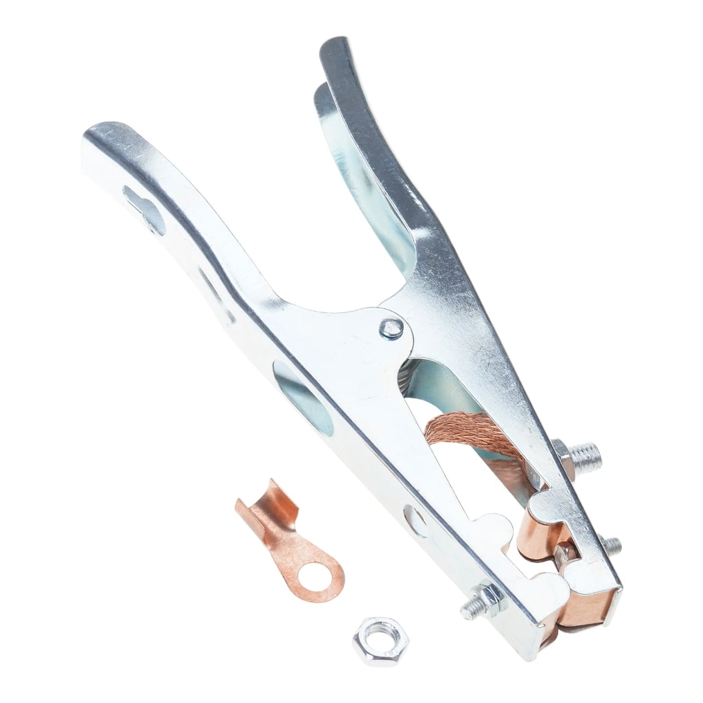 300A 500A 1000A Welding Machine Ground Clamp Chrome Plated Ground Clamp ...
