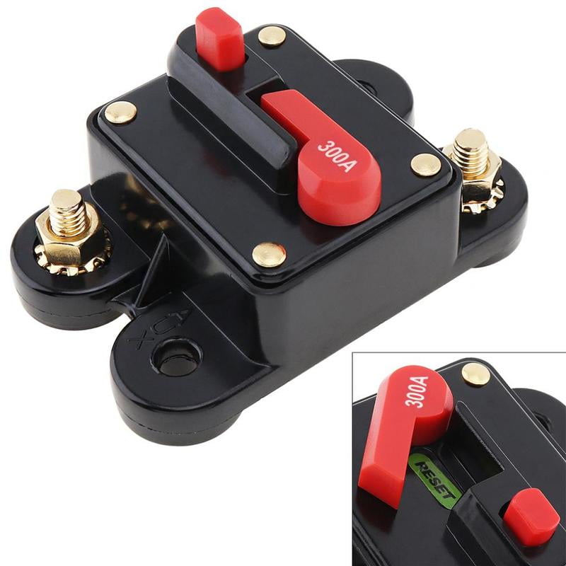300A DC 12V Car Audio Amplifier Circuit Breaker Fuse Holder AGU Style ...