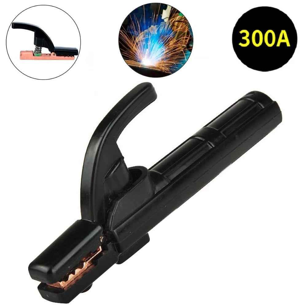 300A Welding Rod Electrode Holder Stick Copper Non-Slip Handle Cable ...