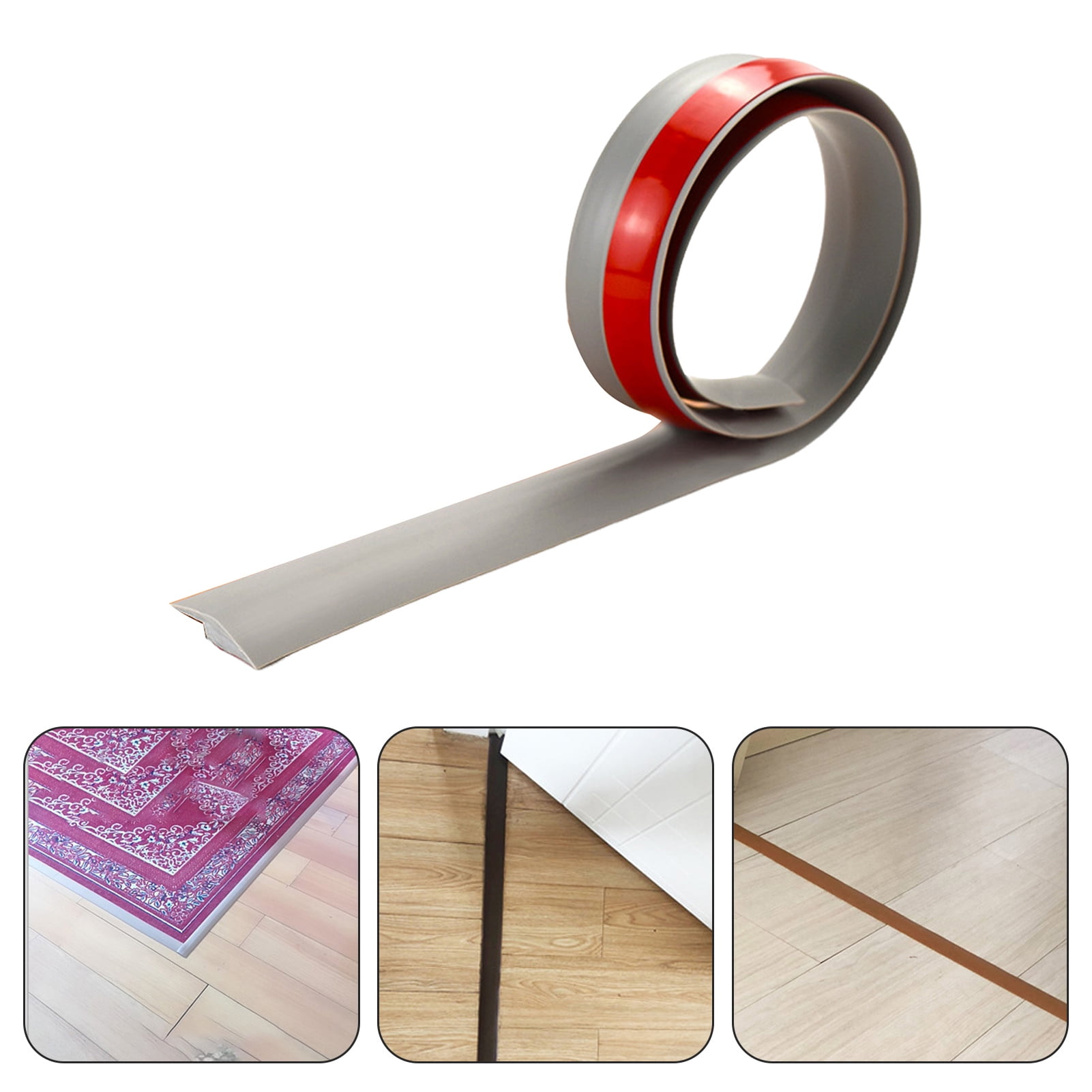 300CMx5MM Floor Transition Strip Self-Adhesive Waterproof PVC Carpet to ...