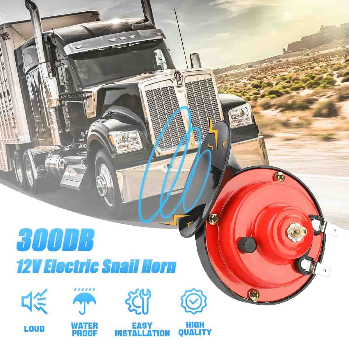 12V 310DB Super Loud Train Horn Waterproof for Motorcycle Car Truck SUV ...