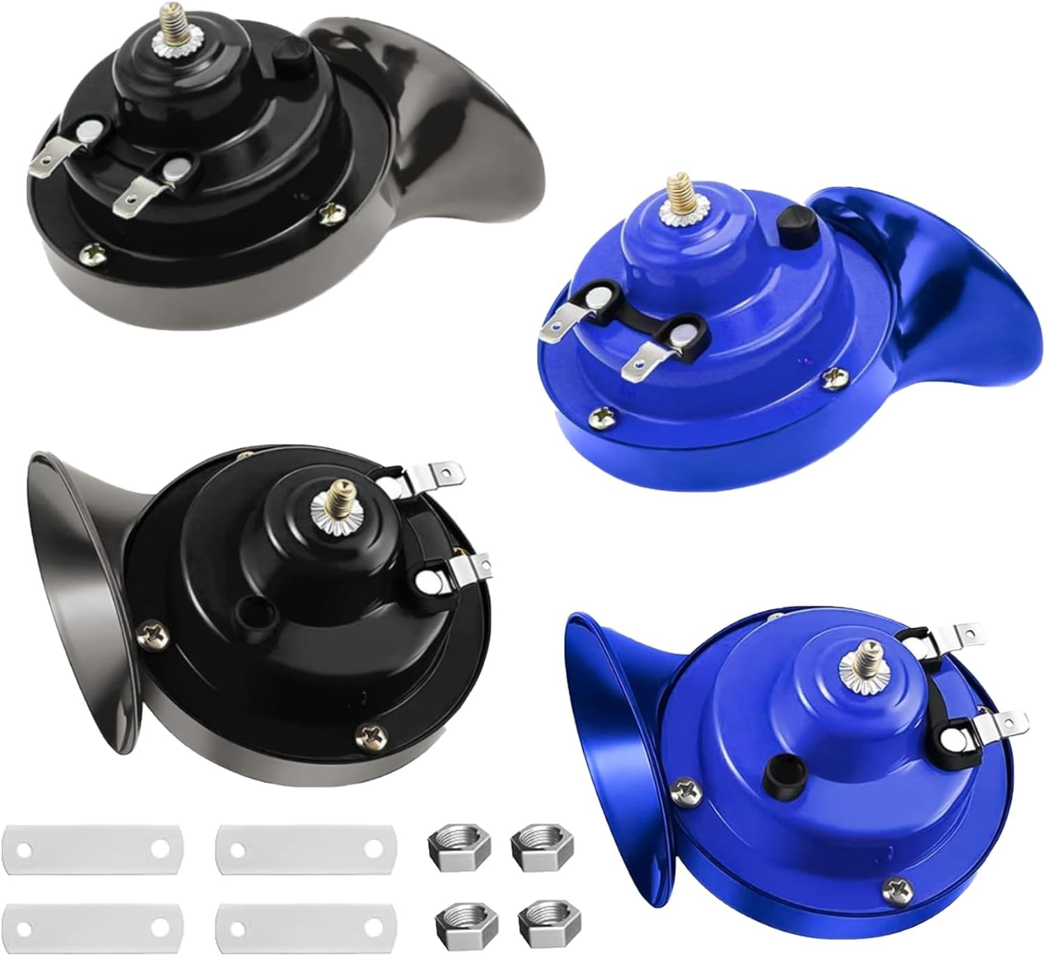 300DB Super Loud Train Horns, 12V Waterproof Air Horns Replacement Kit ...