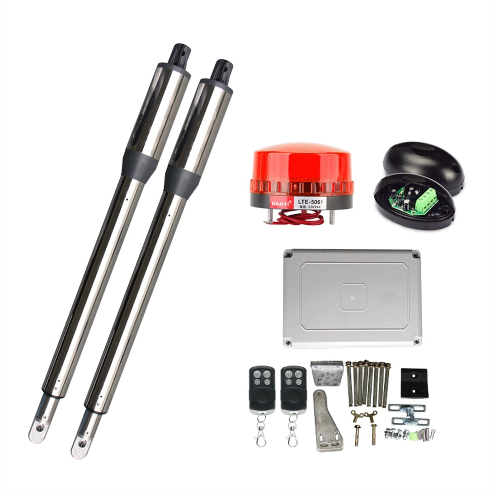 300Kg Automatic Double Leaf Swing Gate Actuator Drive with GSM Remote ...