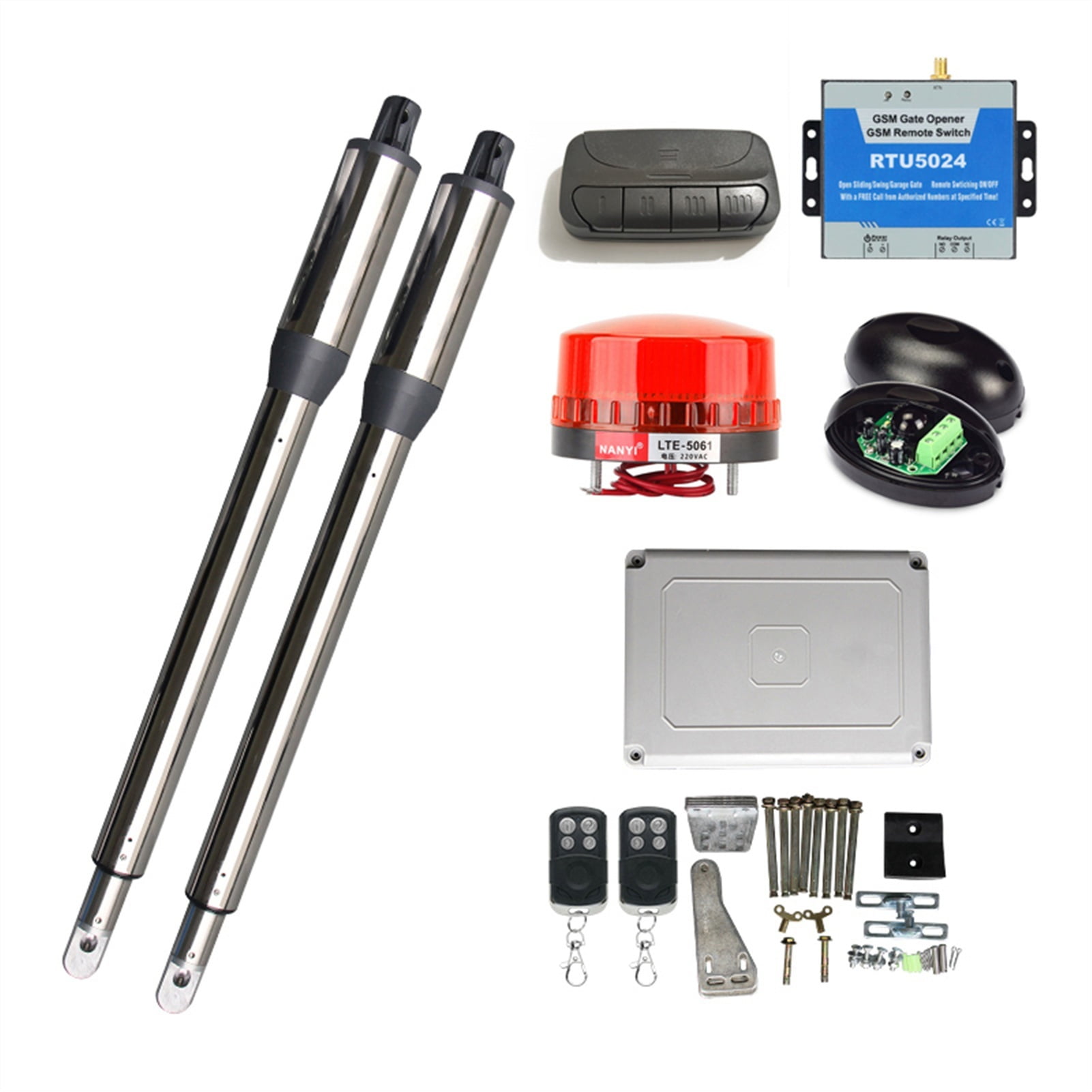 300Kg Automatic Swing Gate Opener with WIFI Remote Control Wireless ...