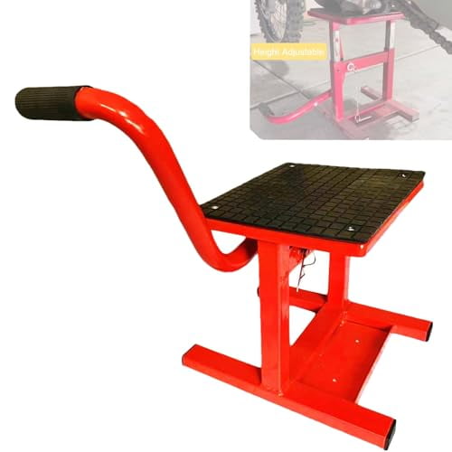 300LBS Adjustable Portable Motorcycle Dirt Bike Lift Stand Table for ...