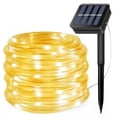 300LED Solar Rope Strip Light Outdoor Waterproof Fairy Light Strings ...