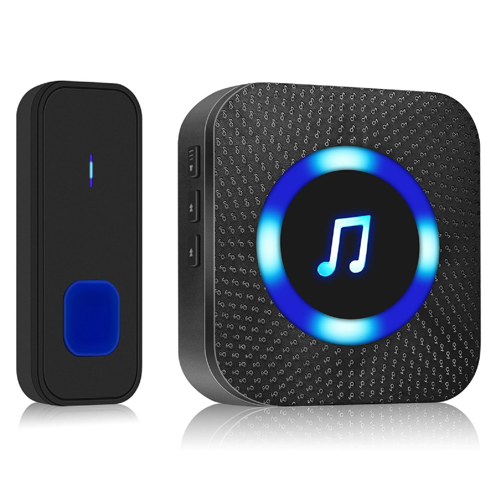 Leyeet Wireless Doorbell, Waterproof, Battery Operated, 300M Range, 55 ...