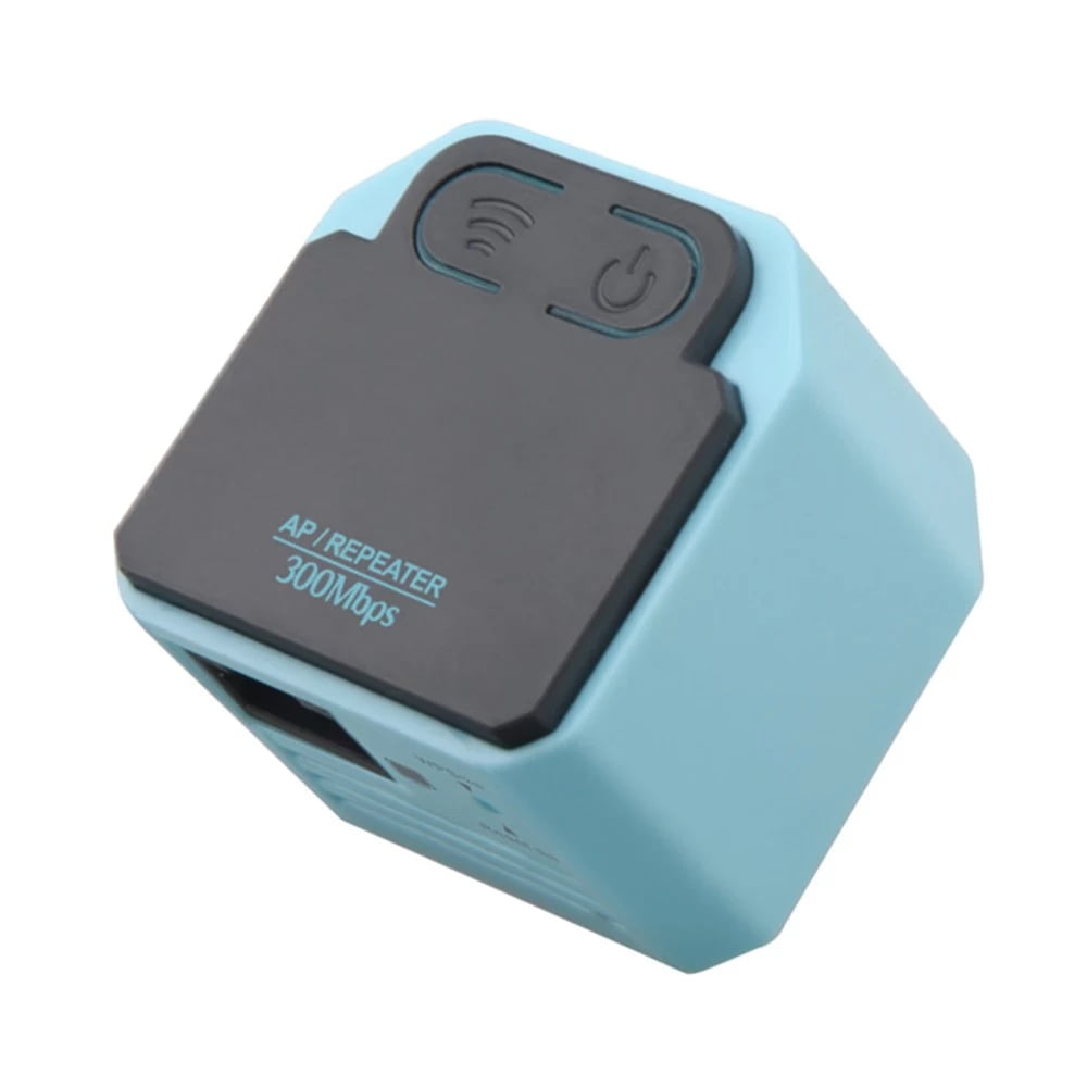 300M Wireless WiFi Repeater Mini Signal Amplifier Range Signal Booster ...