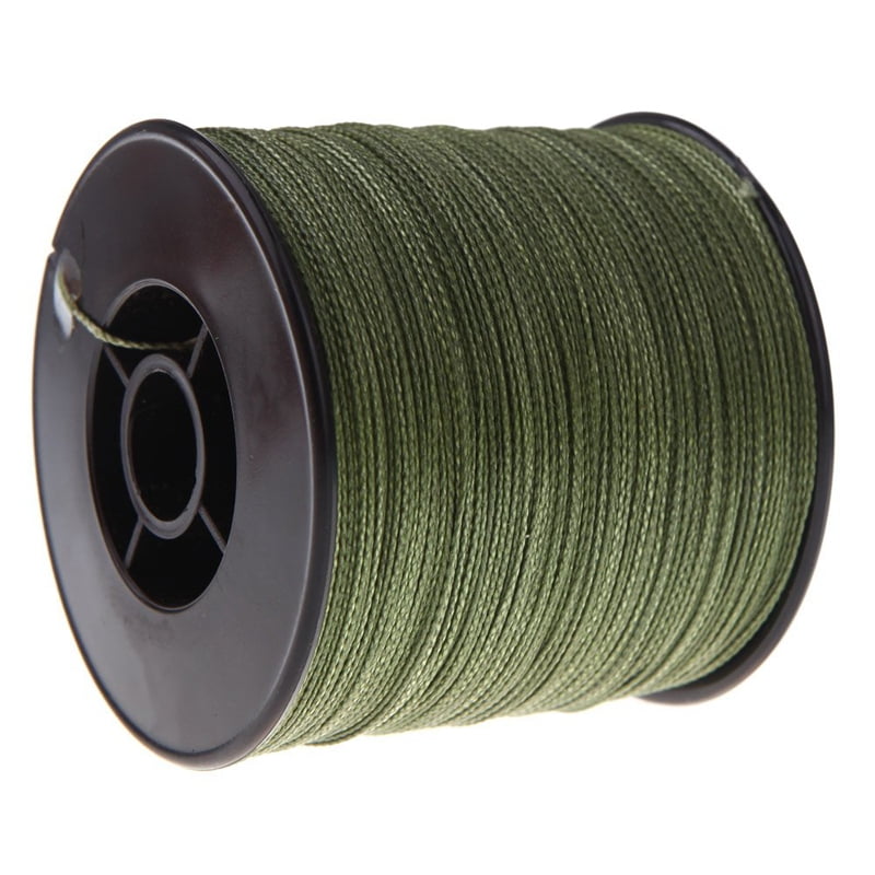 300M fishing line 100 LB 0.55mm Strong PE braid Green - Walmart.com