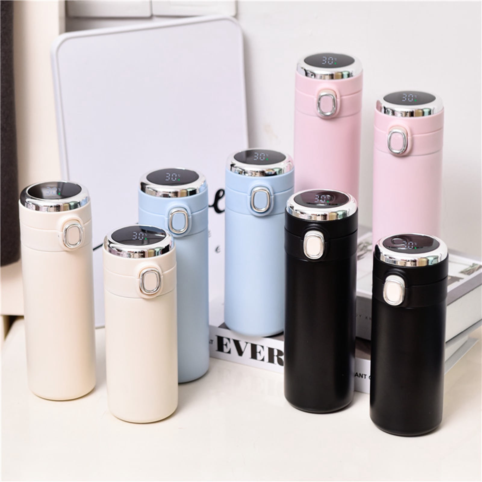 300ML/400ML Vacuum Flask Leak-proof Double Wall Stainless Steel Vacuum ...