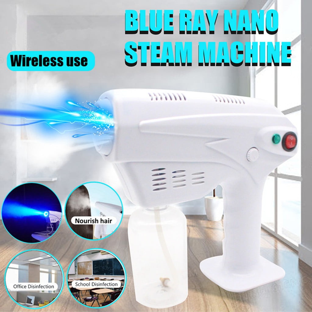 300ML Blue Light Nano Steam Atomizing Fogger Disinfection Sprayer With ...