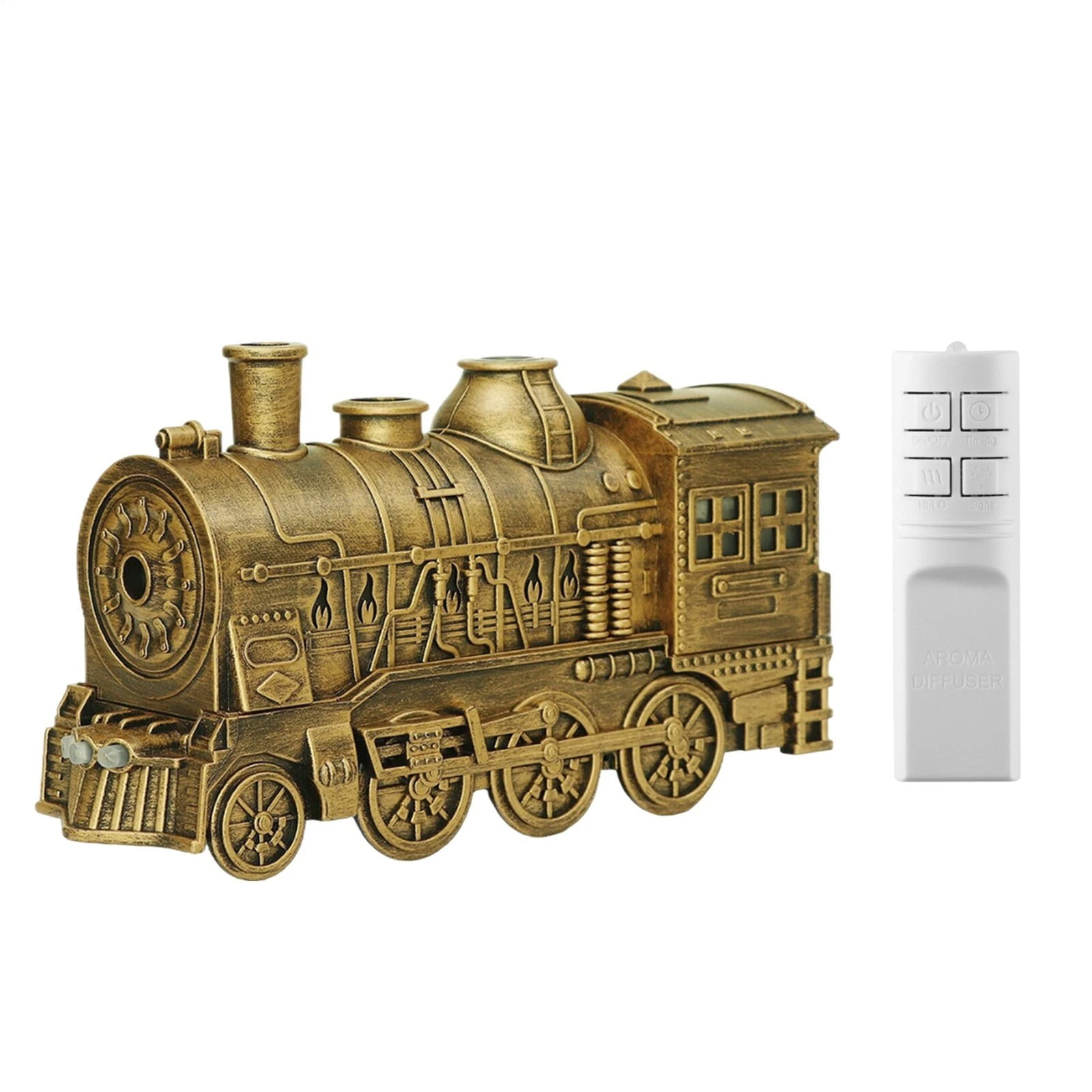 300ML Steam Train Aromatherapy Diffuser Humidifier With LED Light Two ...