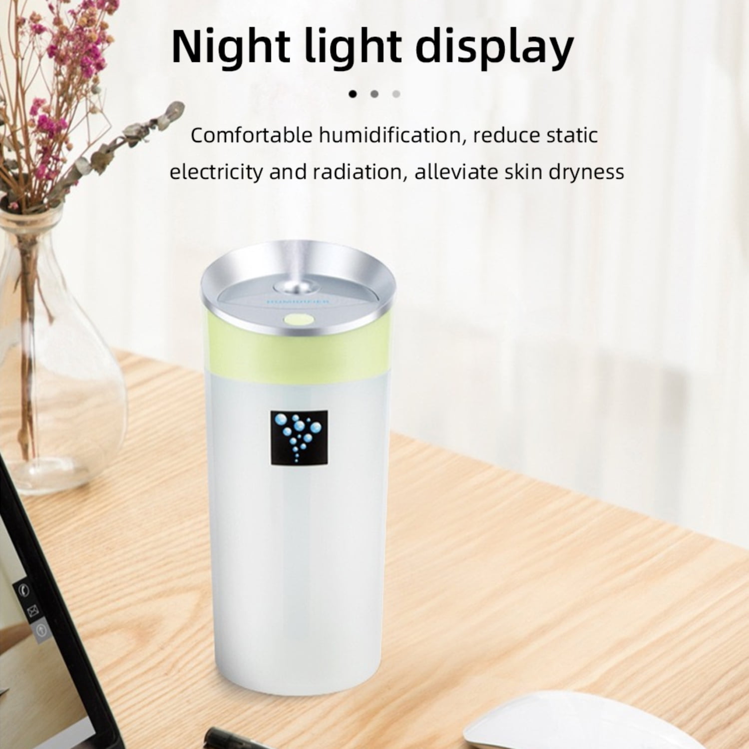 300ML USB Humidifier & Aromatherapy Diffuser Mini Air Freshener for Car ...