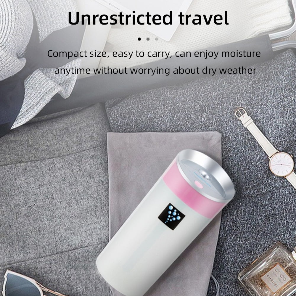 300ML USB Mini Humidifier & Essential Oil Diffuser Portable Air ...
