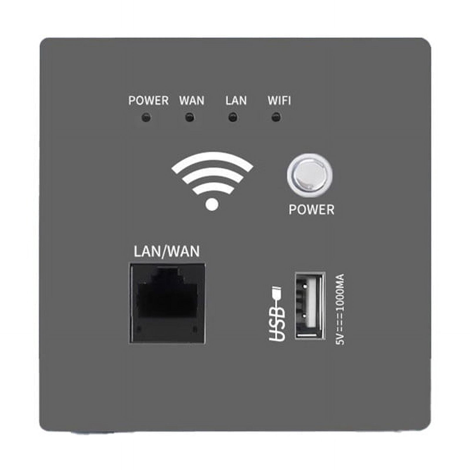 300Mbps 2.4Ghz WIFI Router Wireless WiFi Socket RJ45 AP C - Walmart.com
