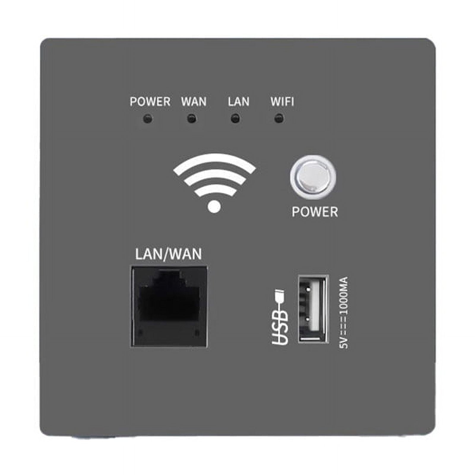 300Mbps 2.4Ghz WIFI Router Wireless WiFi Socket RJ45 AP Relay Smart USB ...