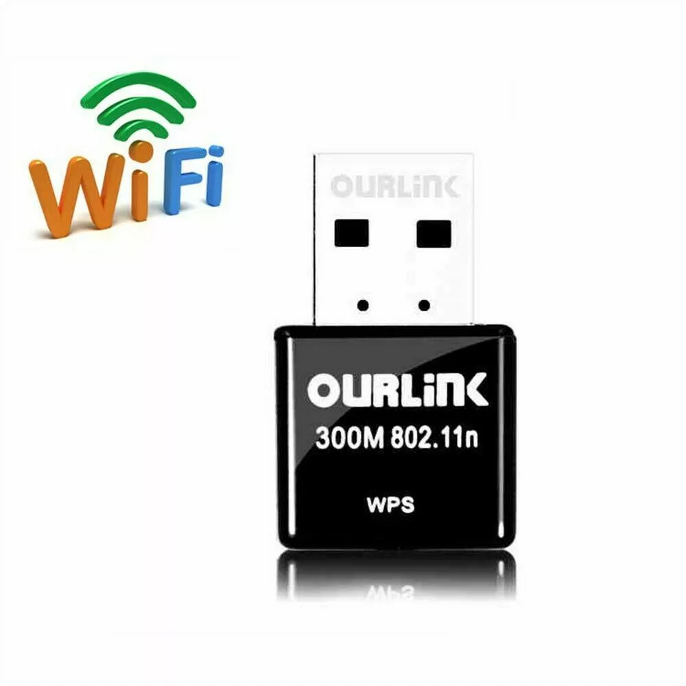 300Mbps USB Mini Nano Wireless WiFi LAN Network Receiver Card Adapter For PC USA - Walmart.com