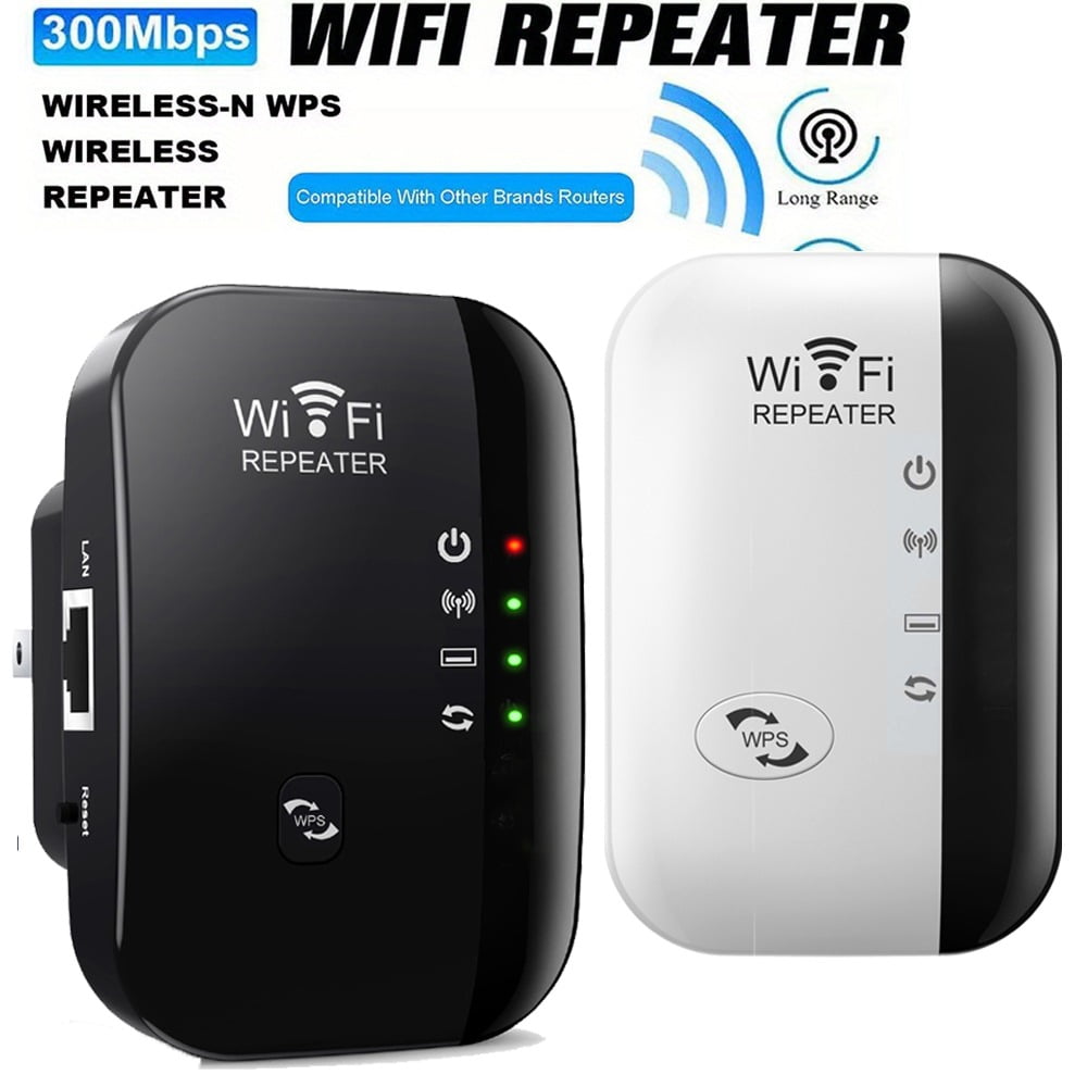 300Mbps WiFi Extender - Wireless Signal Booster for Home & Small ...