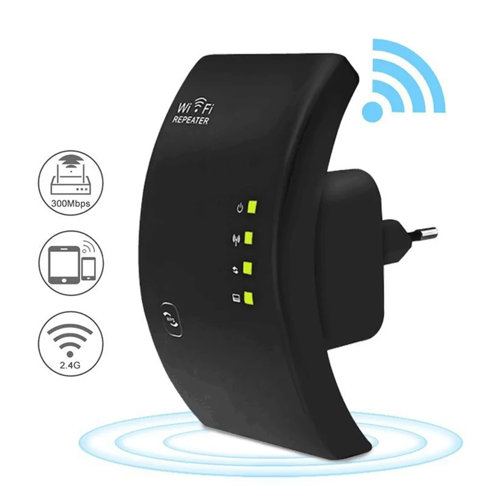 300Mbps WiFi Repeater WiFi Extender Router WiFi Signal Amplifier ...