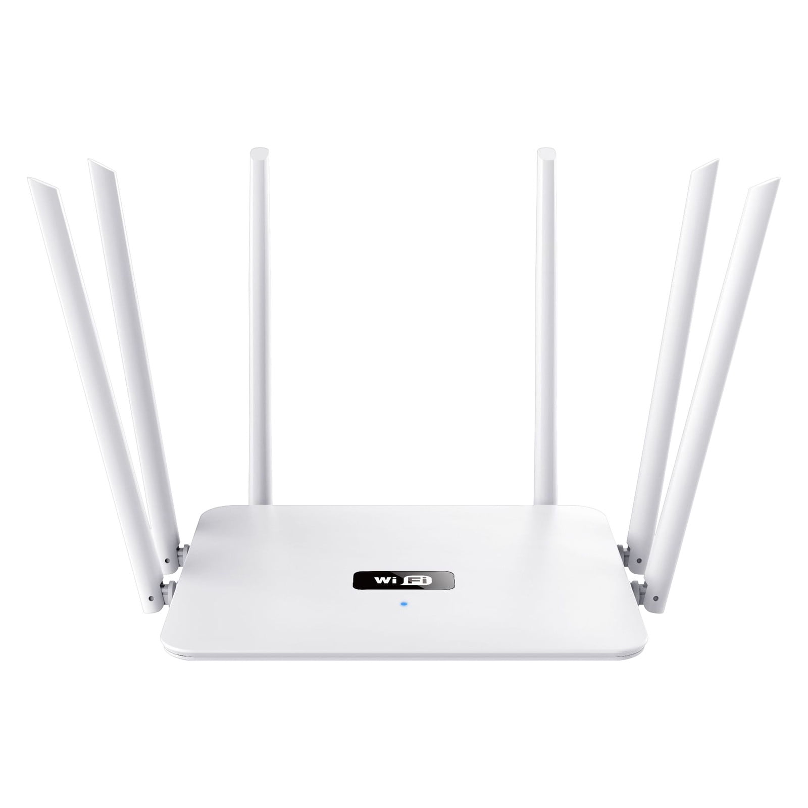 300Mbps Wireless Router with 6dBi High-Gain Antenna - 5-Port Plug ...