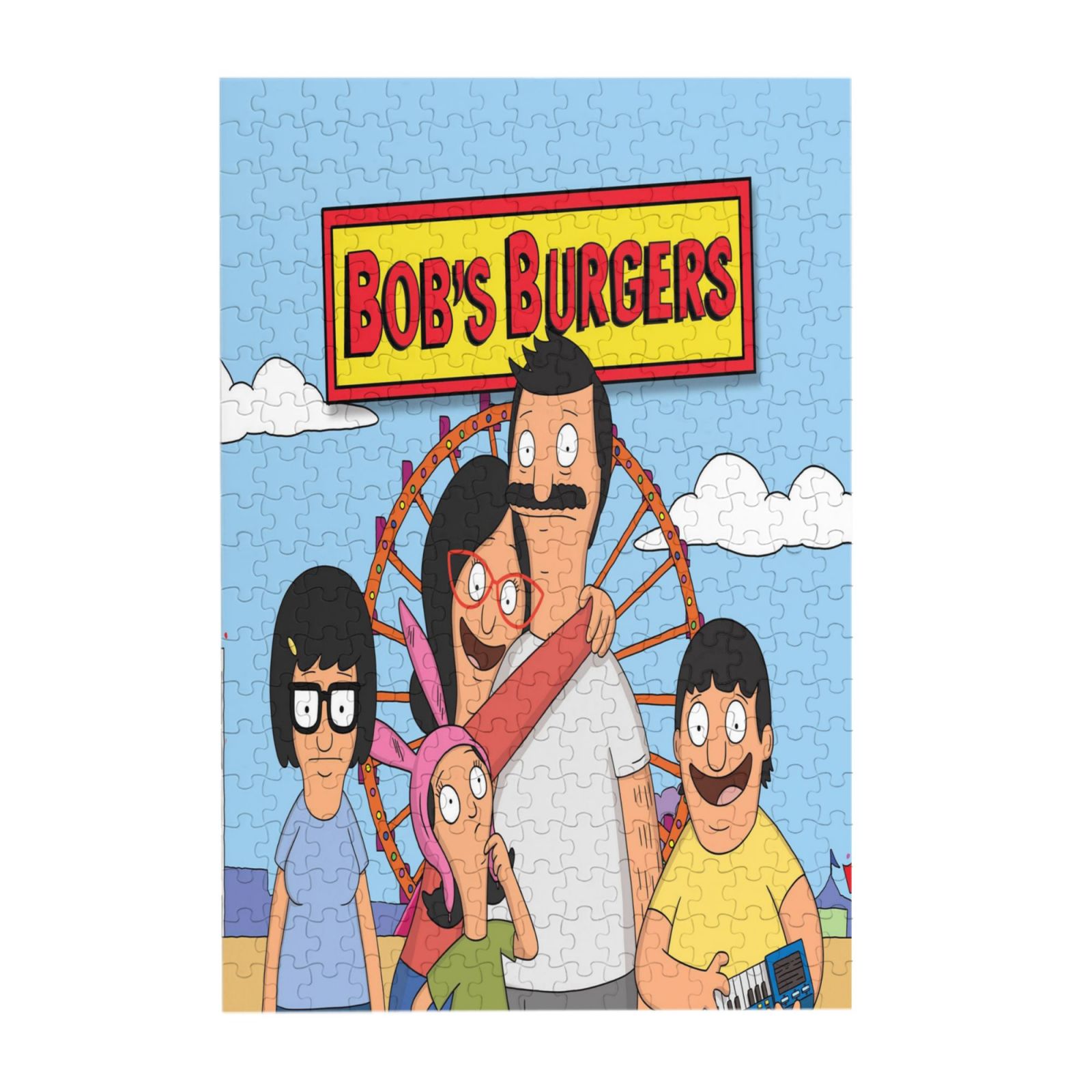 300PCS Bob'S Burgers (19) Jigsaw Puzzles Cartoon Anime Picture Puzzle ...