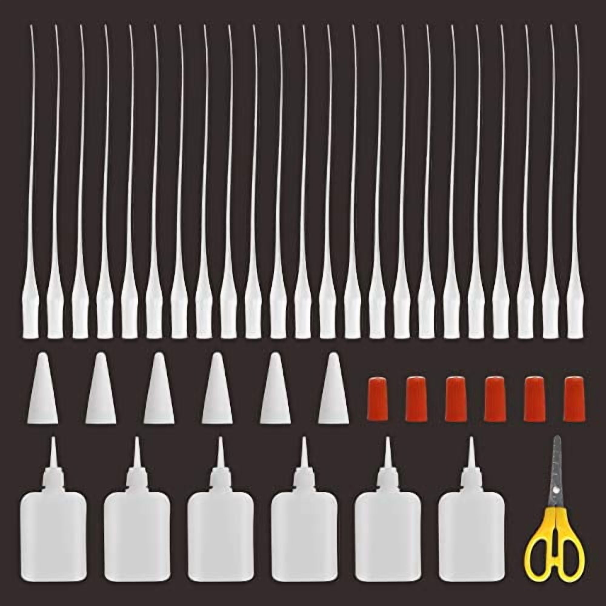 300PCS CA Glue -Tips, Precision Applicator with Glue Bottle for Hobby ...