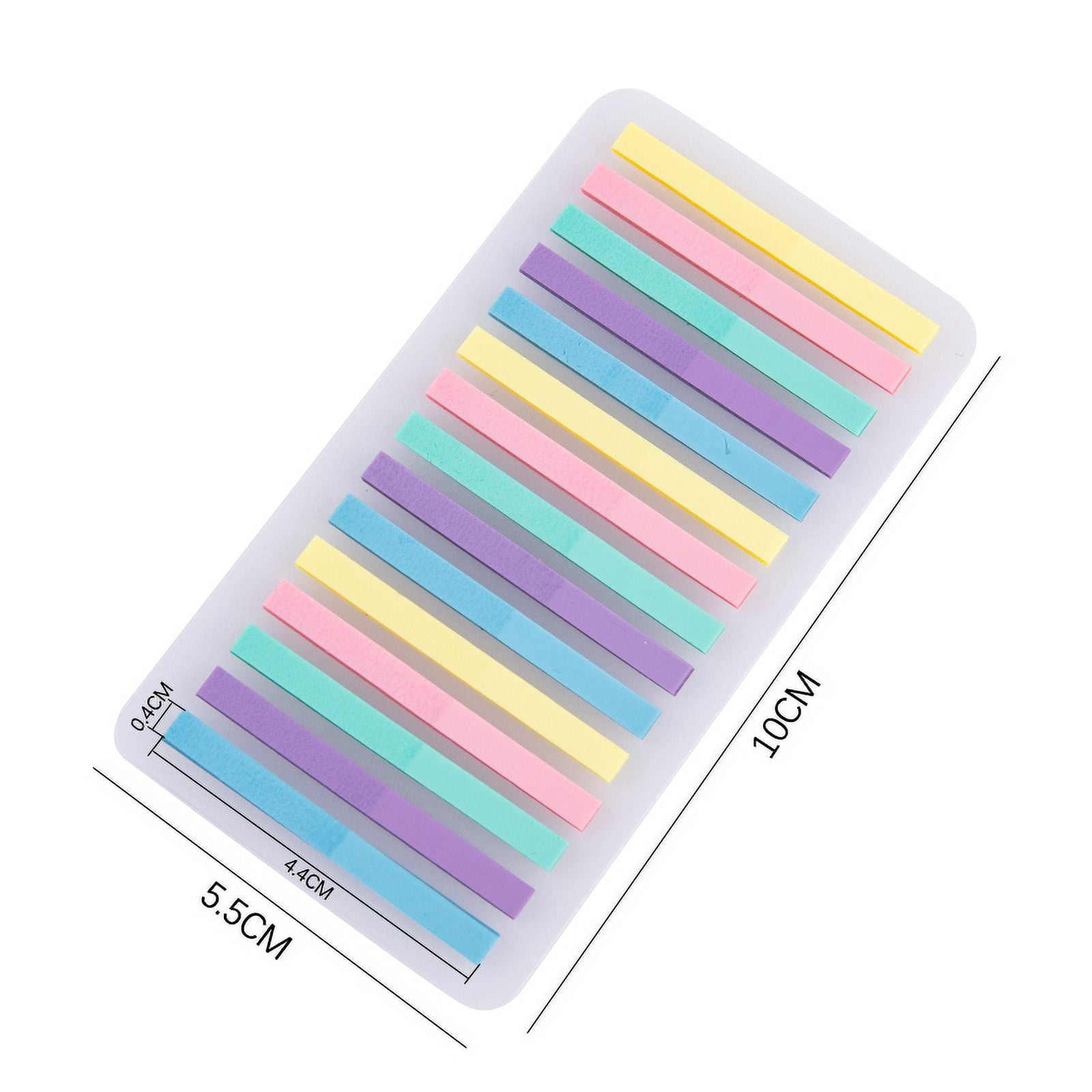 300PCS Color Stickers Transparent Fluorescent Sticky Note Flags Very ...