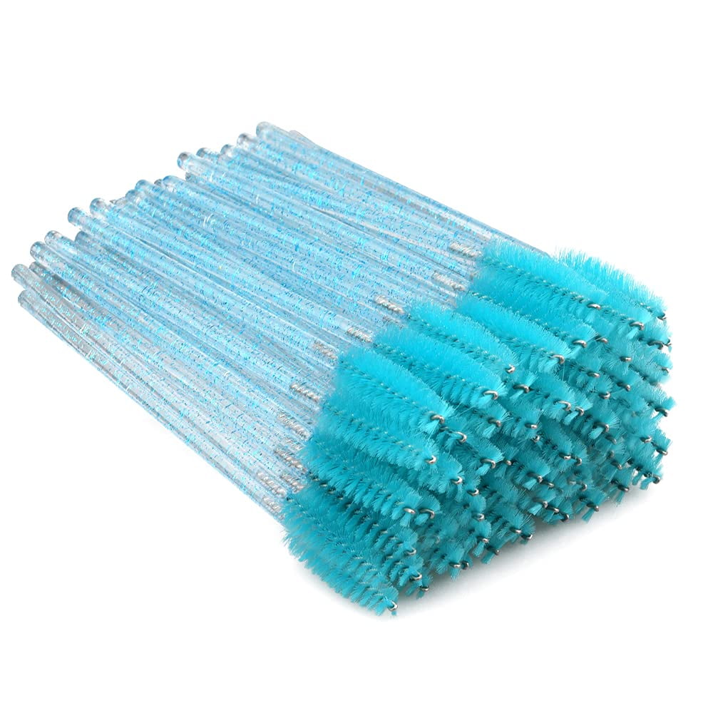 300PCS Crystal Eyelash Mascara Brushes Wands Applicator Makeup Kits ...