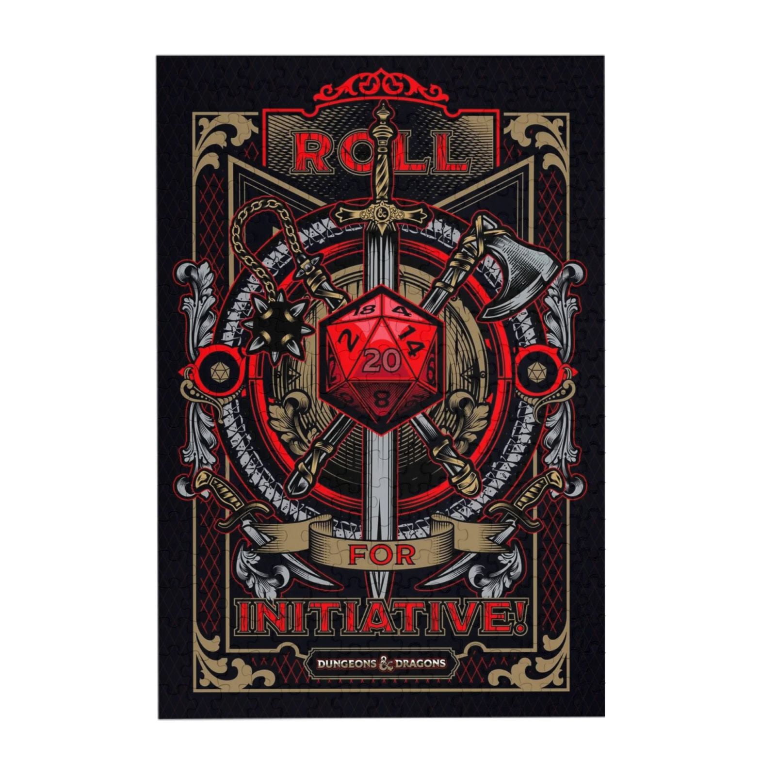 300PCS Dnd Dungeons And Dragons Jigsaw Puzzles Cartoon Anime Picture ...