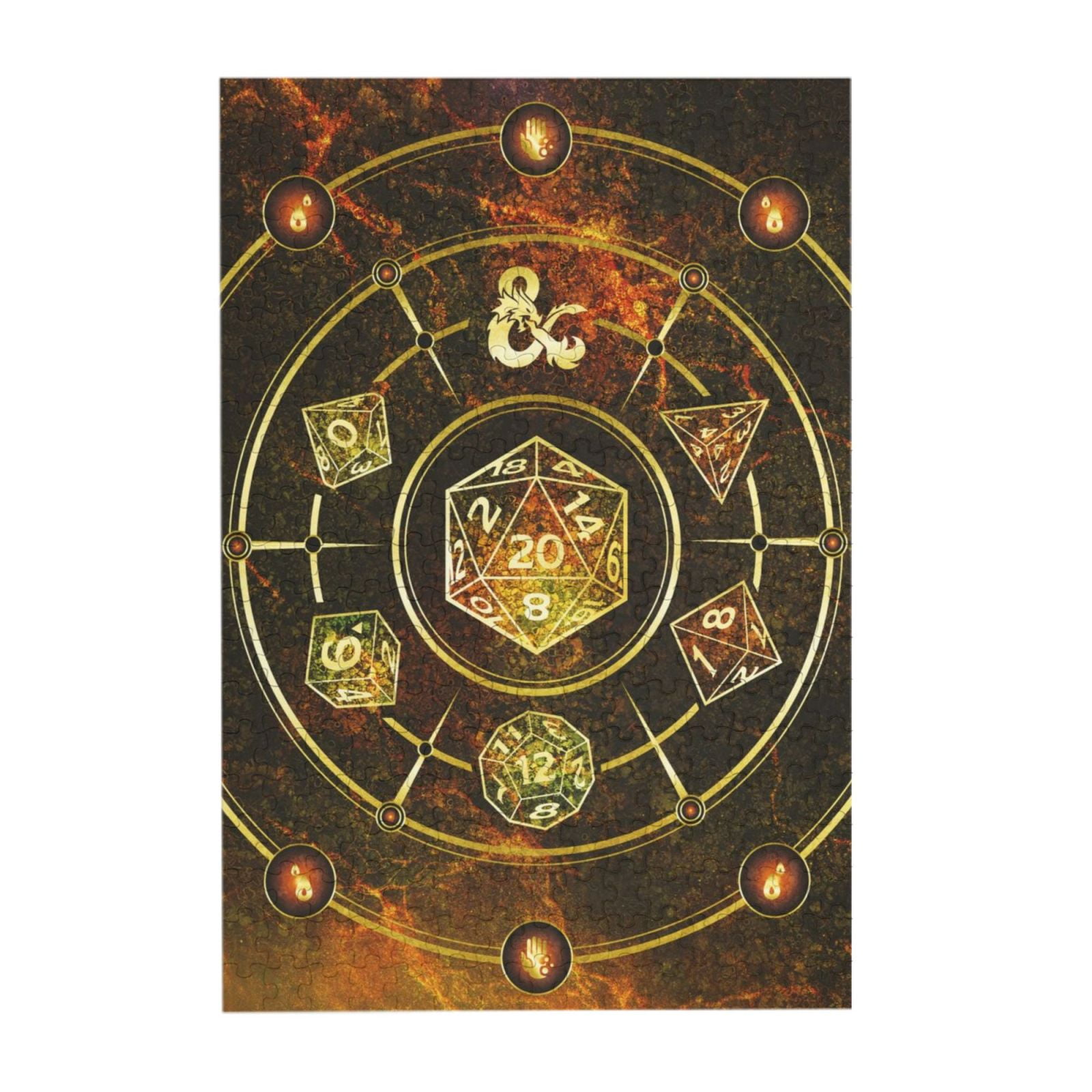 300PCS Dnd Dungeons And Dragons Jigsaw Puzzles Cartoon Anime Picture ...