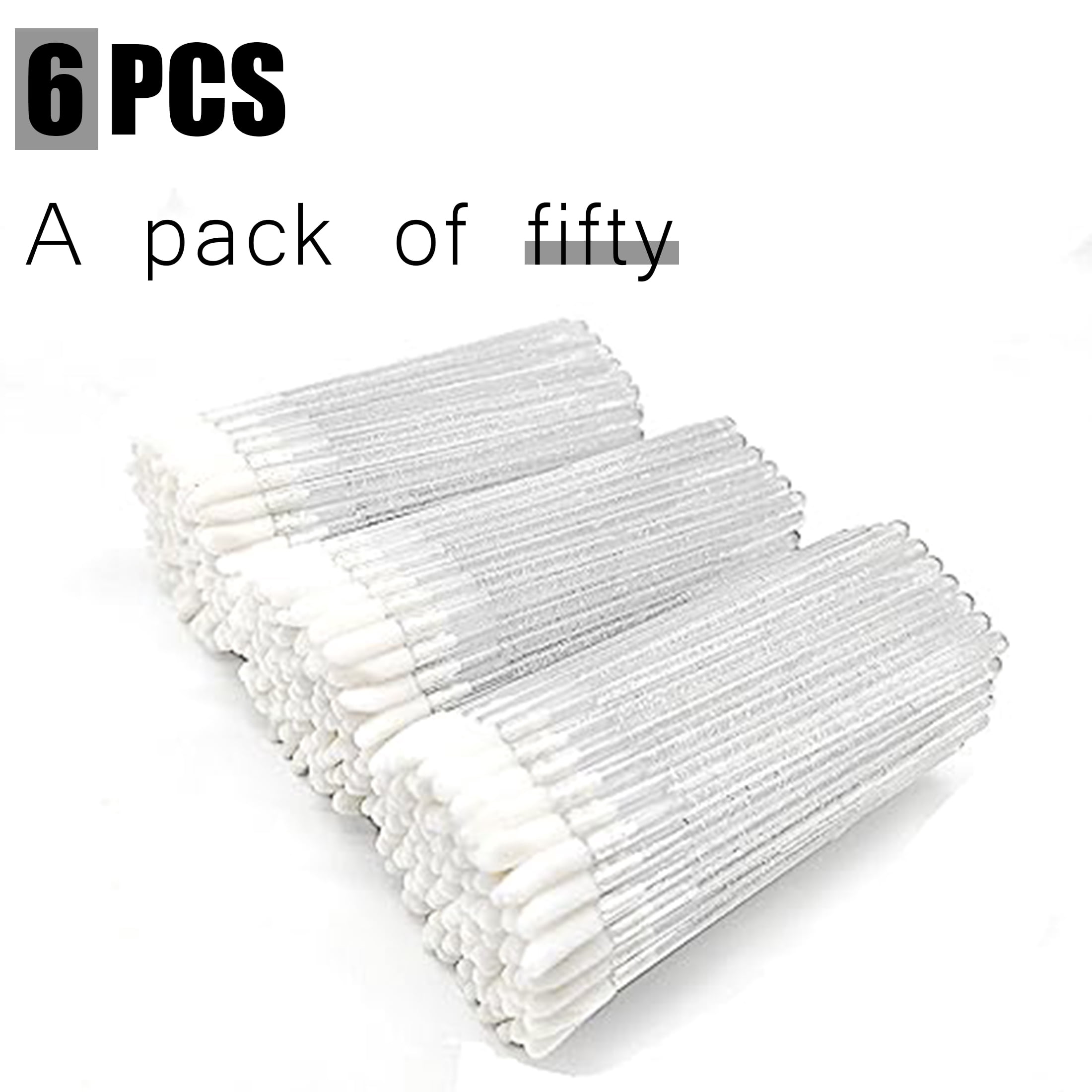 300PCS Glitter Crystal Lip Brush, Disposable Lip Brushes, Lip Gloss ...