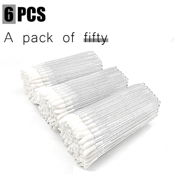 300PCS Glitter Crystal Lip Brush, Disposable Lip Brushes, Lip Gloss ...
