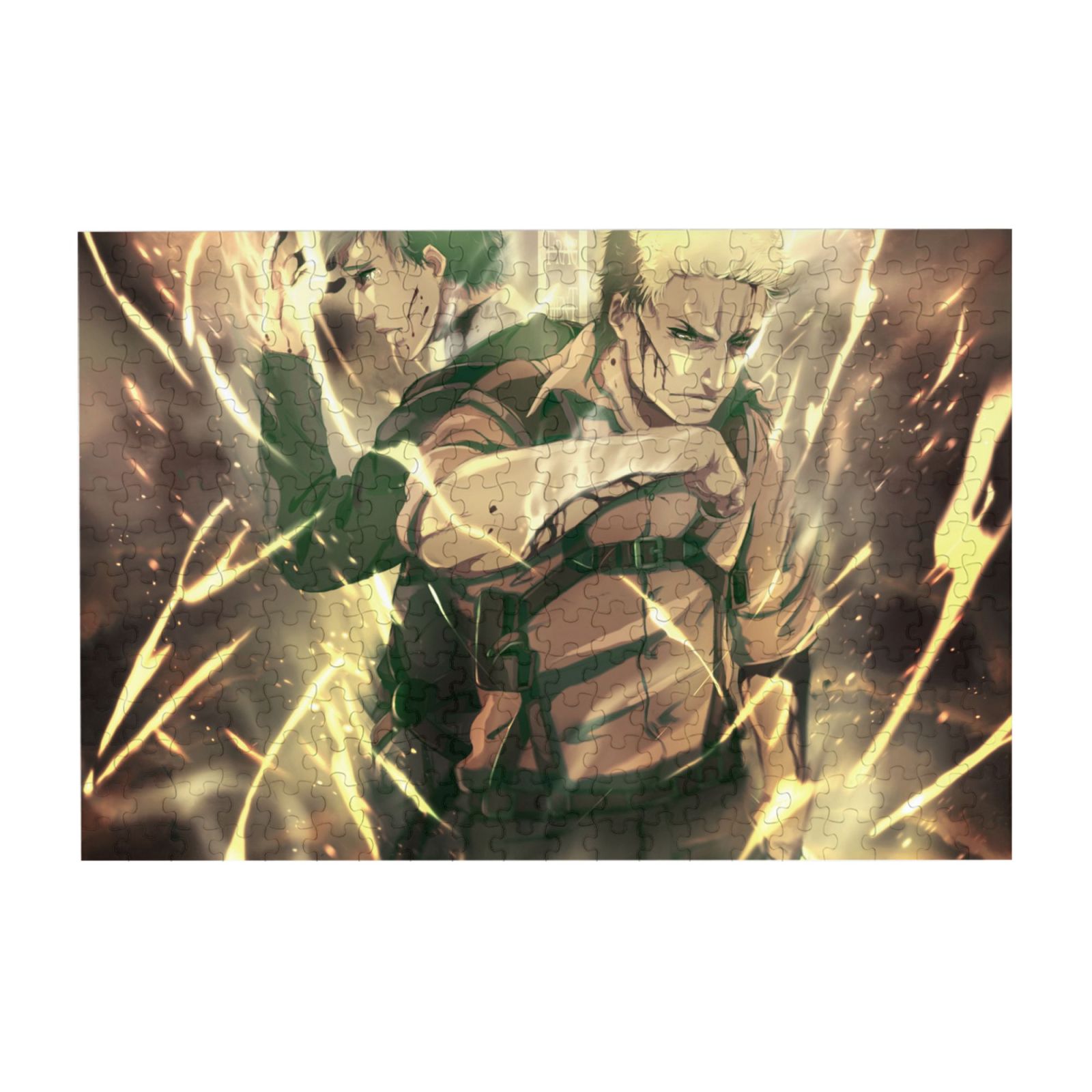 300PCS Jigsaw Puzzle For Adults & Kids - Attack on Titan Puzzle For ...