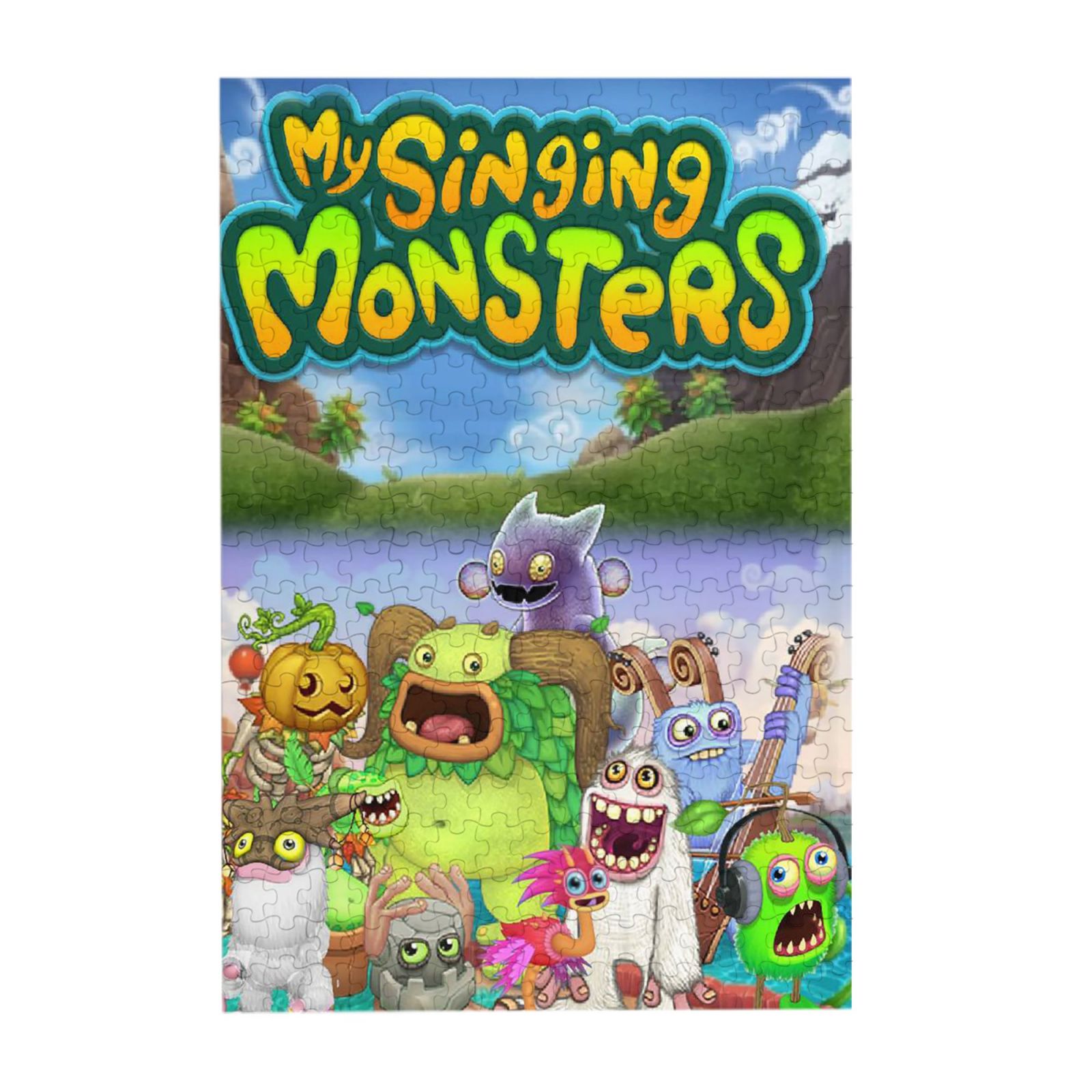 300PCS Jigsaw Puzzle For Adults & Kids - My Singing Monsters Puzzle For ...