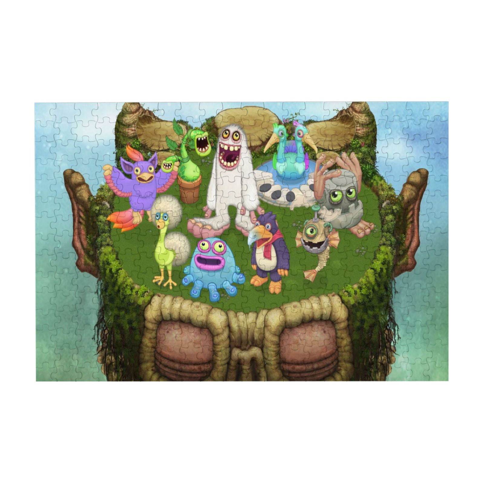 300PCS Jigsaw Puzzle For Adults & Kids - My Singing Monsters Puzzle For ...