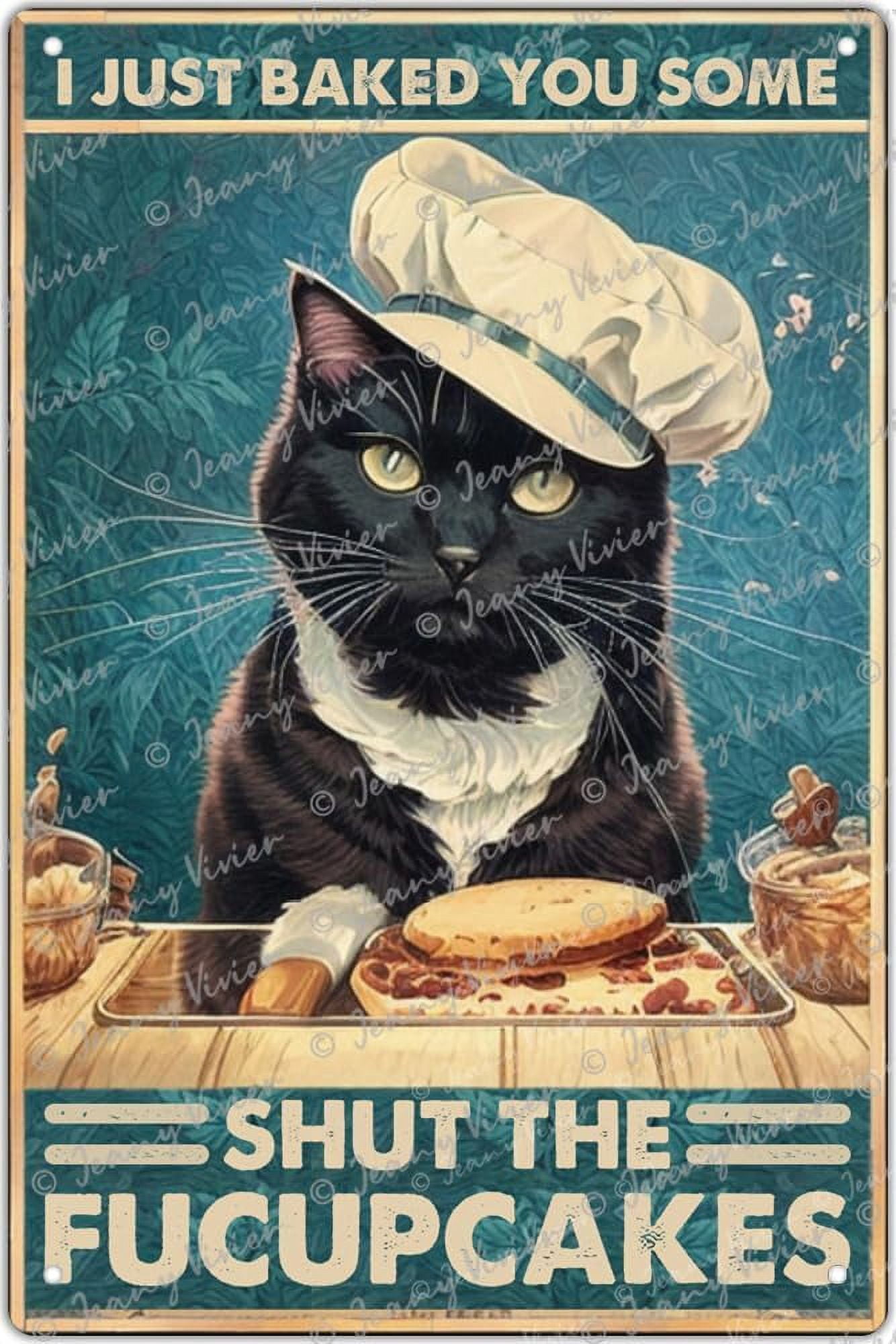 300PCS Jigsaw Puzzles Funny Cats, I Just Baked You Some Shut The ...