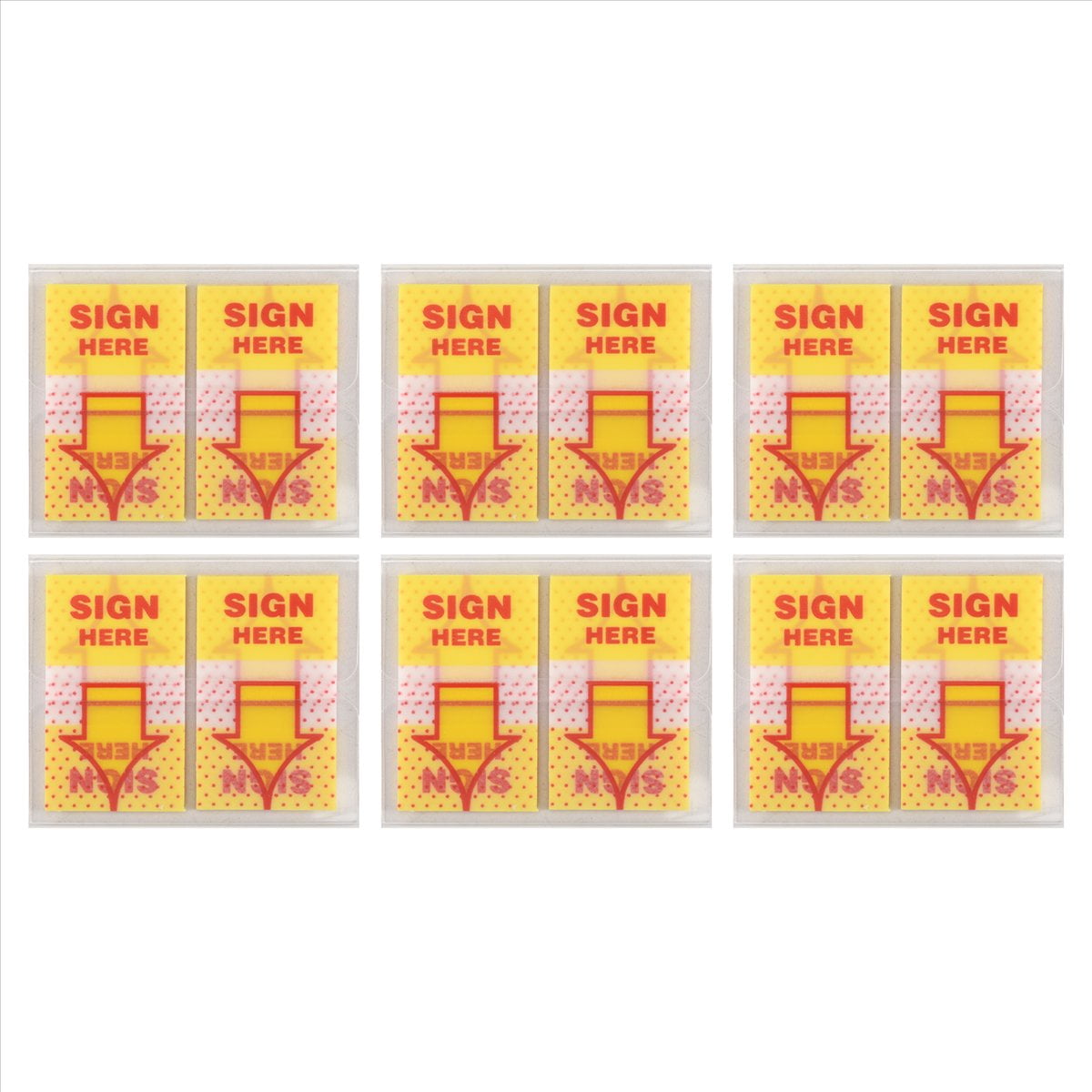 300PCS Sign Here Tabs Sign Here Sign Here Stickers Sign Here Flags with ...