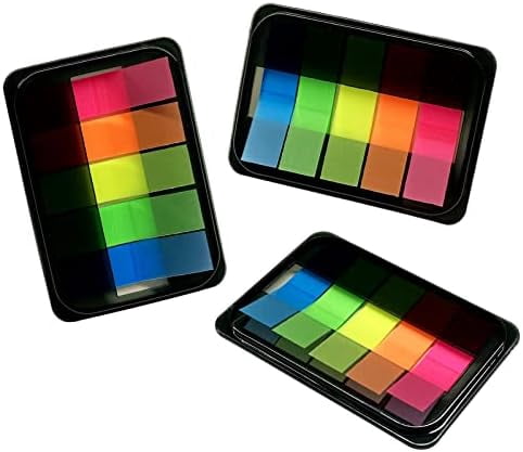 300PCS Sticky Index Tabs, Transparent Sticky Page Markers Notes, Book ...