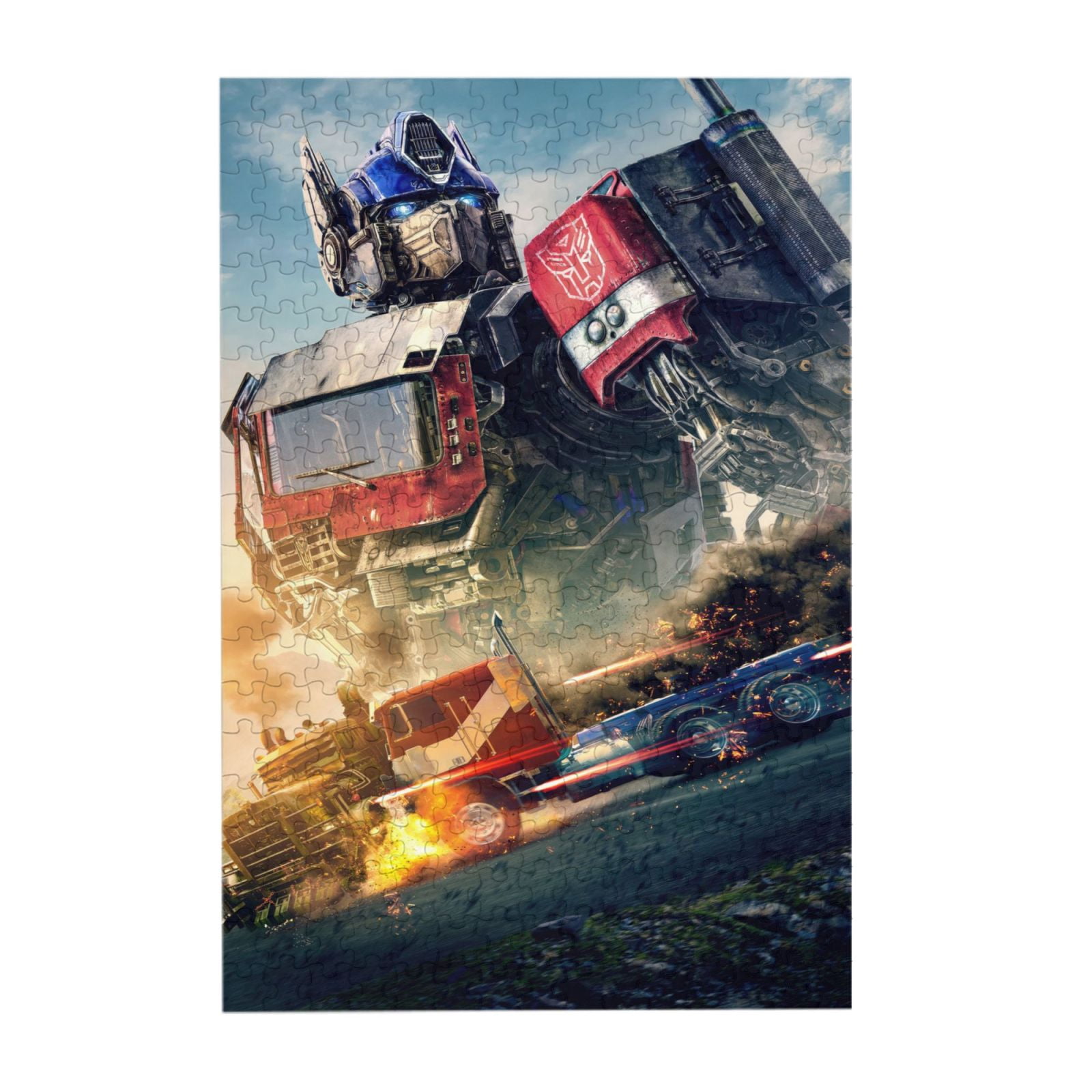 300PCS Transformers Jigsaw Puzzles Cartoon Anime Picture Puzzle ...