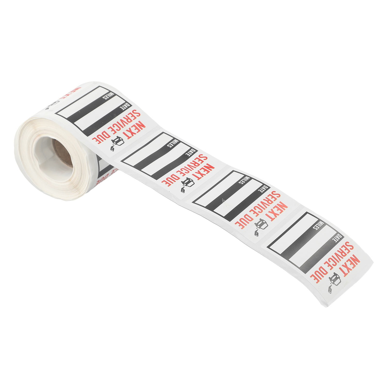 300Pc/Roll Labels Oil Change Service Reminder Stickers Clear Lite ...
