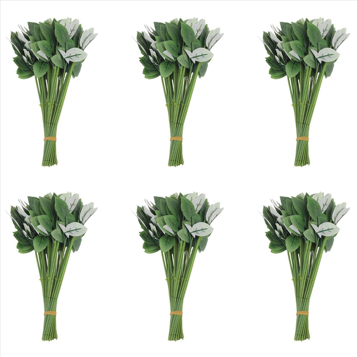 300Pcs Artificial Fake Rose Flower Stems for DIY Handmade Bouquet ...