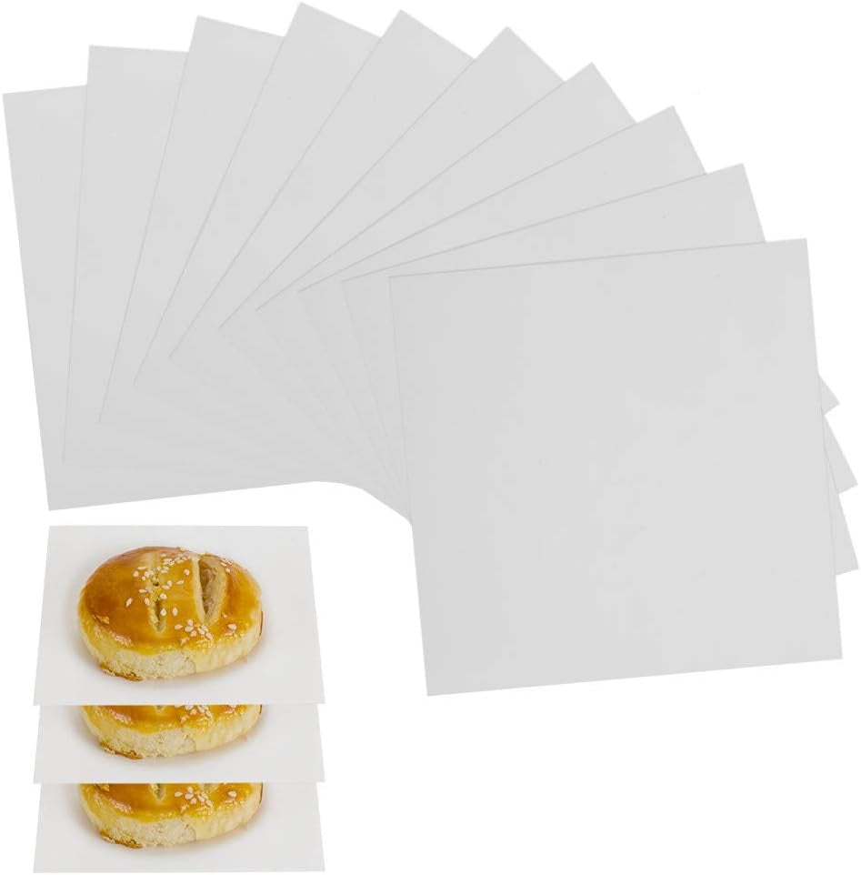 300Pcs Burger Patty Paper,Patty Paper Squares, Baking Parchment Paper ...
