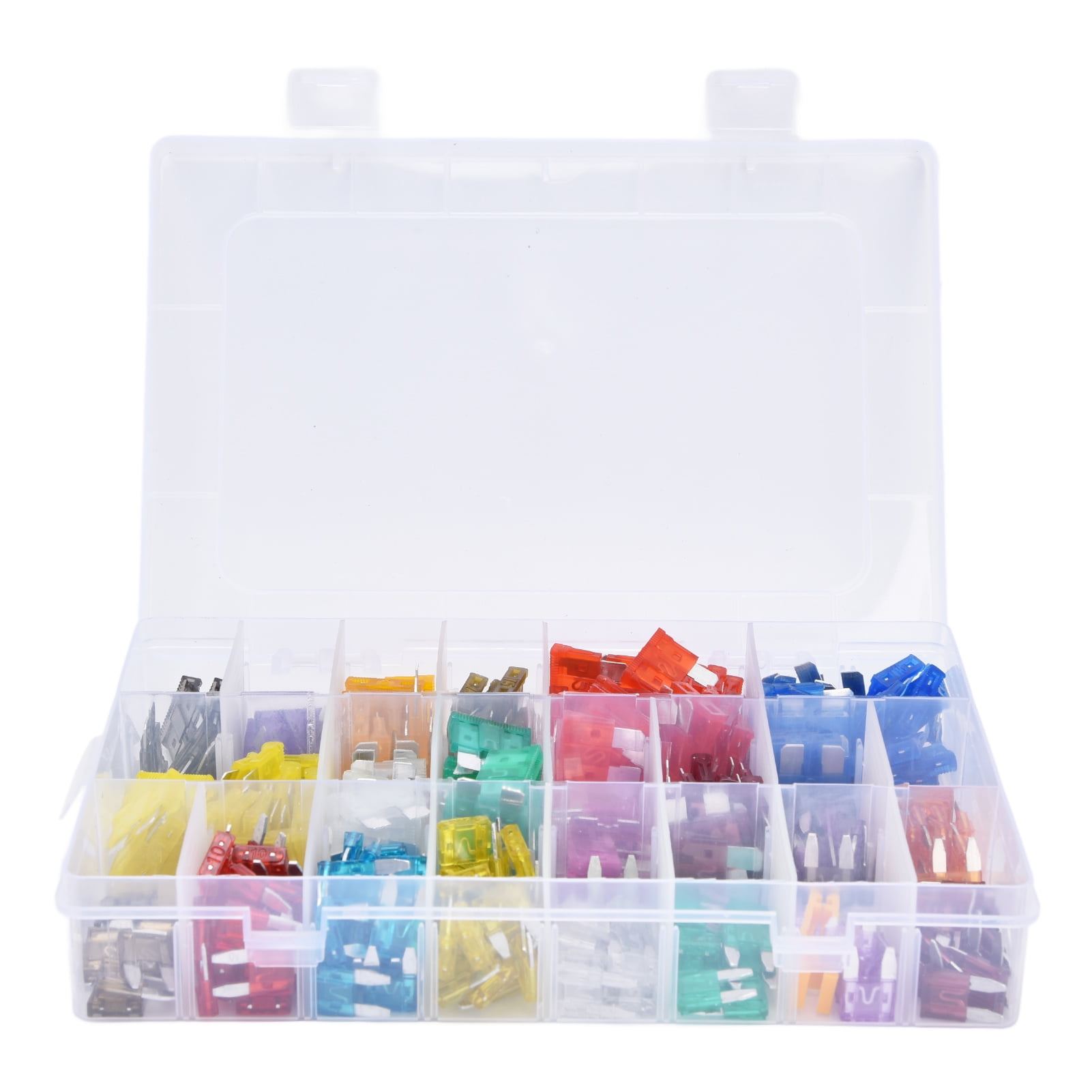300Pcs Car Fuse Blade Assortment Set, Small and Medium Quick Fusing, 2A ...