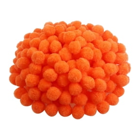 Dalrosia 150PCS Pom Poms, Fuzzy Pompom Puff Balls, 1 Inch Craft Pom ...